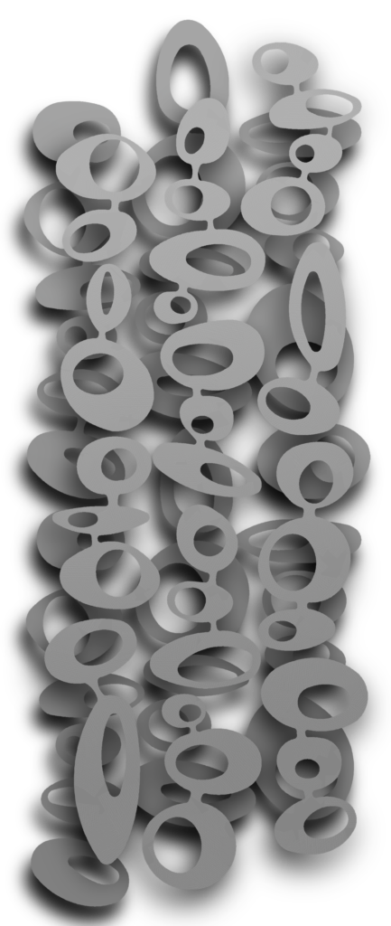 Freeform Olives Large Format Metal Wall Sculpture – Art & Element