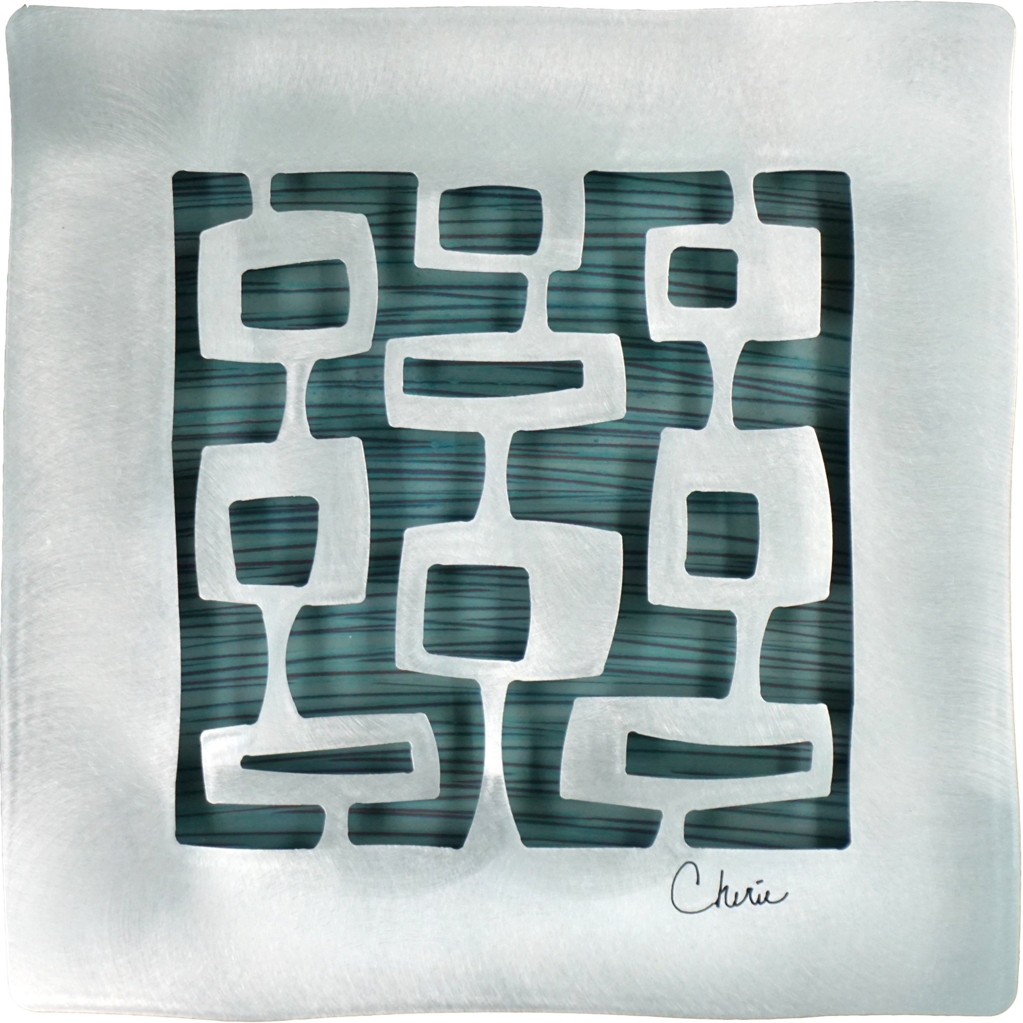 Custom Handmade Metal Art Wall Tiles | Art & Element